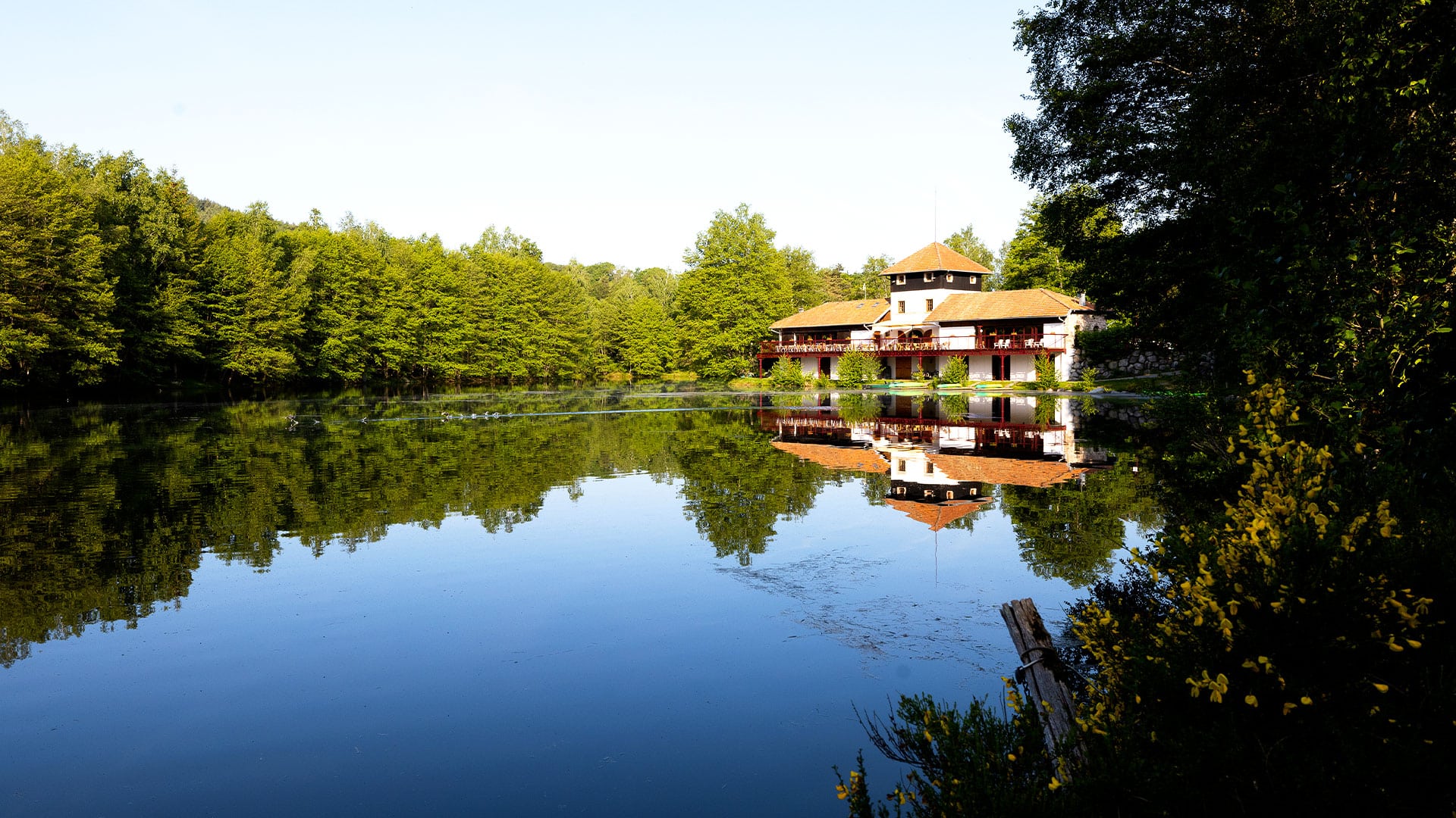 Camping with lake Bruyères - Domaine des Messires